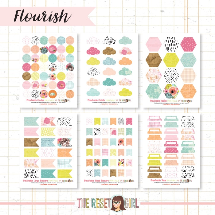 Paper Punch Buffet >> Flourish Collection - The Reset Girl