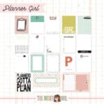Journal Cards >> Planner Girl Edition - The Reset Girl