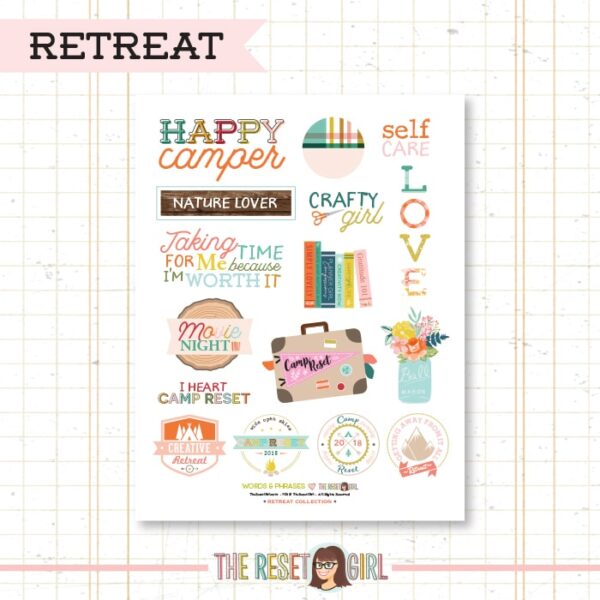 Words & Phrases >> Retreat Collection - The Reset Girl