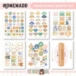 Paper Punch Buffet Kit >> Homemade - The Reset Girl