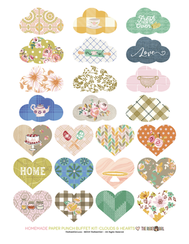 Paper Punch Buffet Kit >> Homemade - The Reset Girl