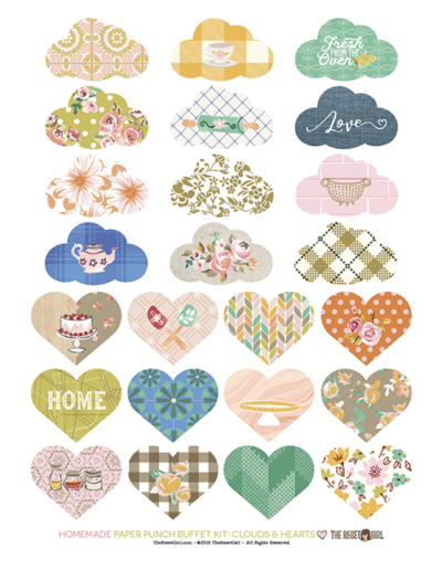 Paper Punch Buffet Kit >> Homemade