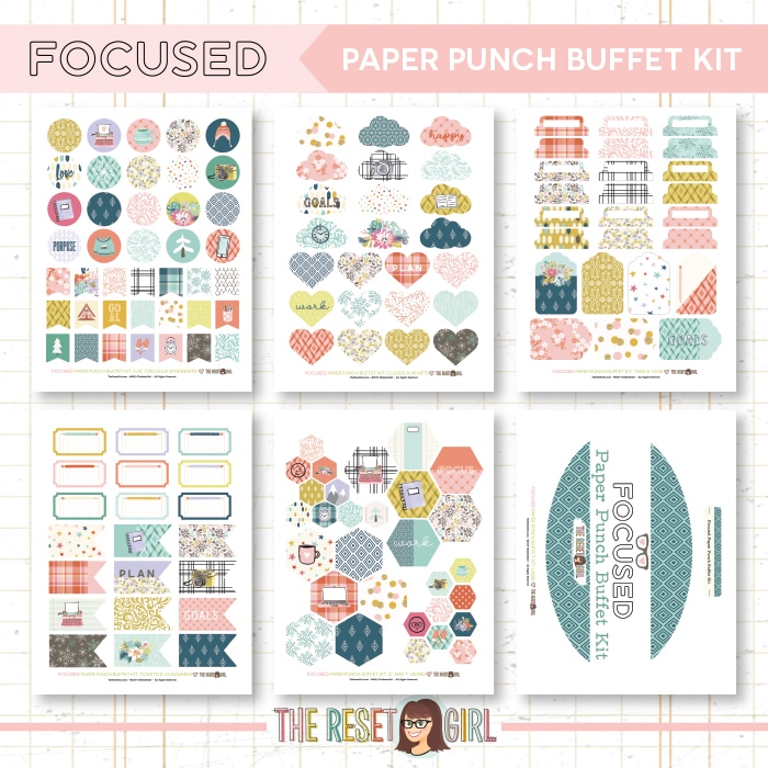 Paper Punch Buffet Kit >> Focused - The Reset Girl