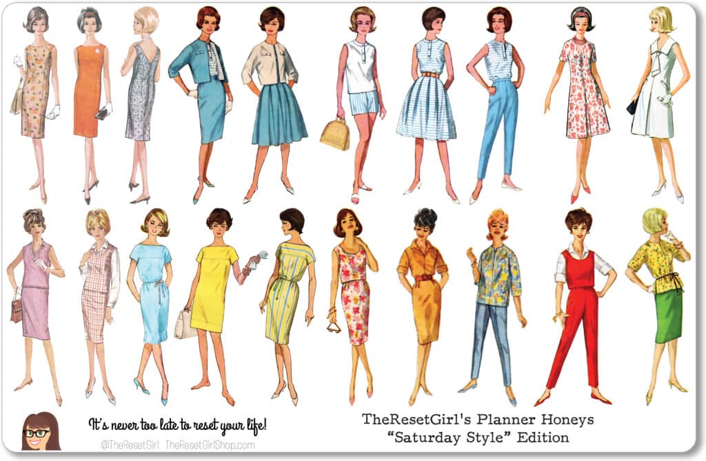 TRG VAULT: The Reset Girl’s Planner Honeys “Saturday Style” Edition ...