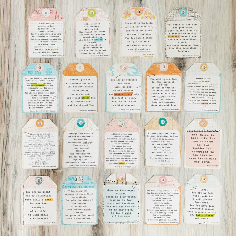 Praise Cards Set No. 1