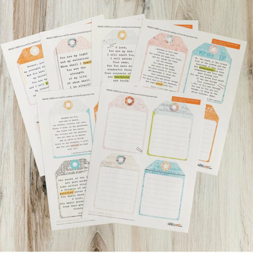 Praise Cards Set No. 1