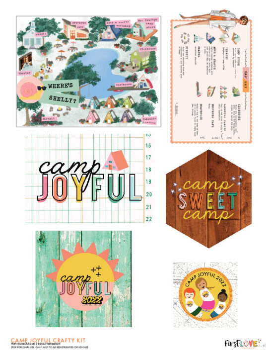 Camp Joyful Crafty Kit - The Reset Girl