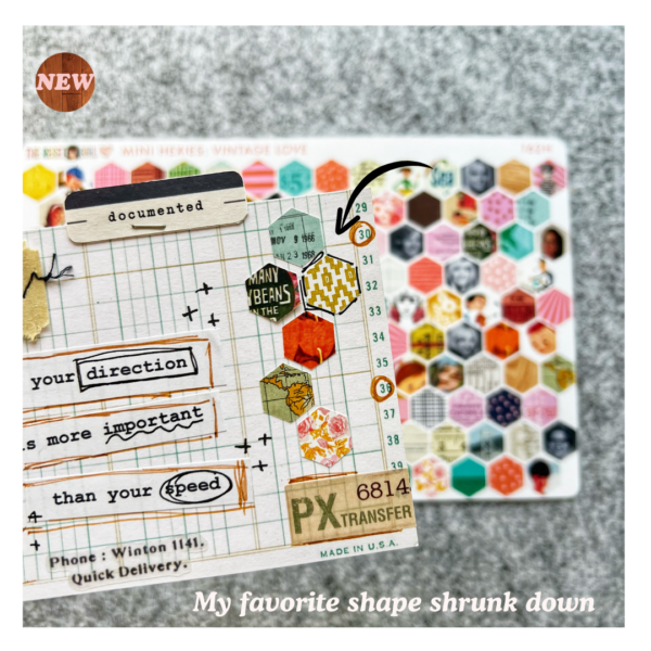 Mini Hexies: Vintage Love - The Reset Girl