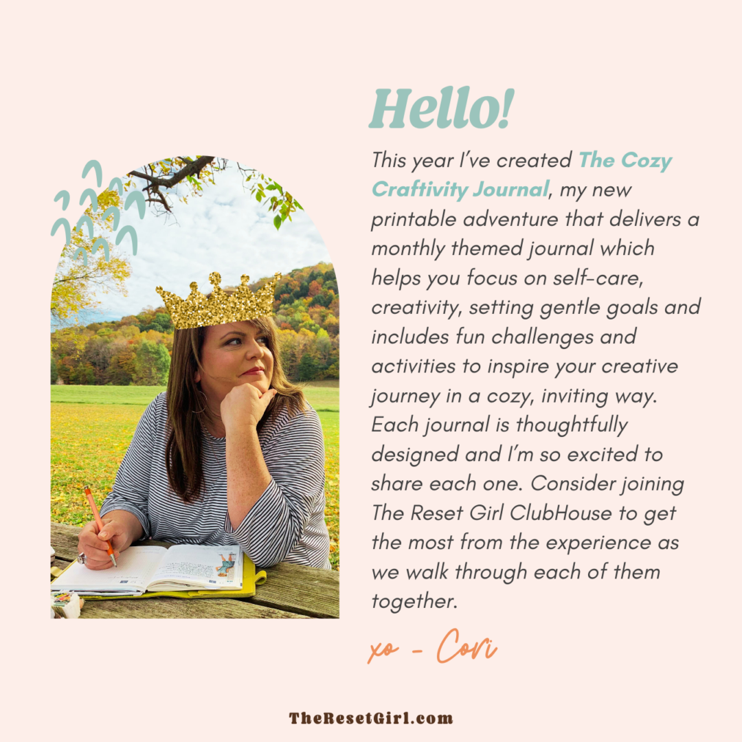 The Cozy Craftivity Journal – May - The Reset Girl