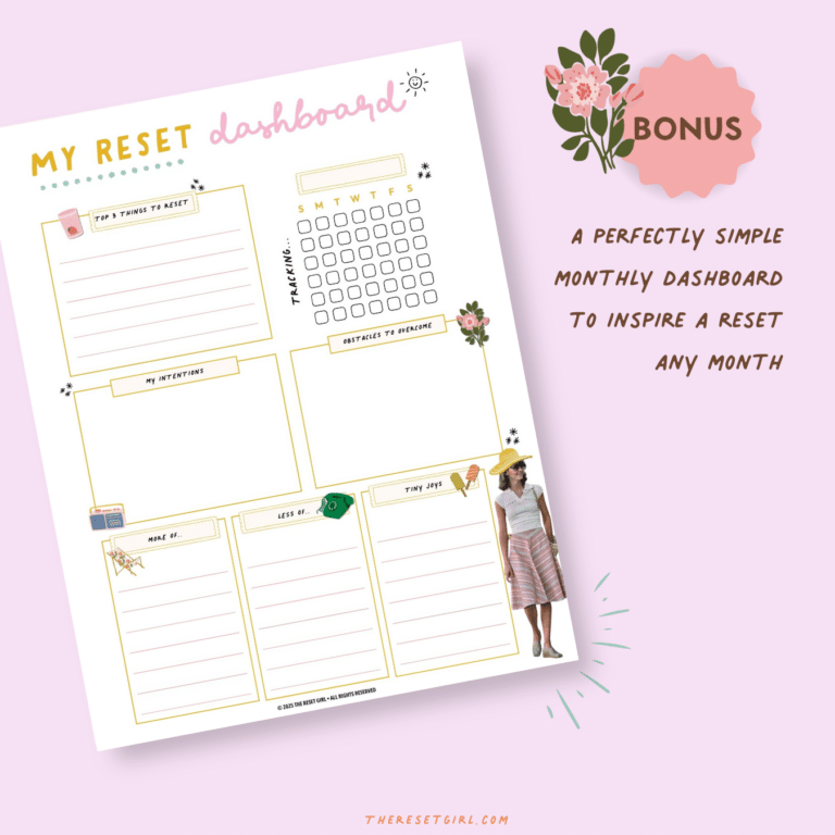Pocket Gallery Kit: A Fresh Reset - The Reset Girl