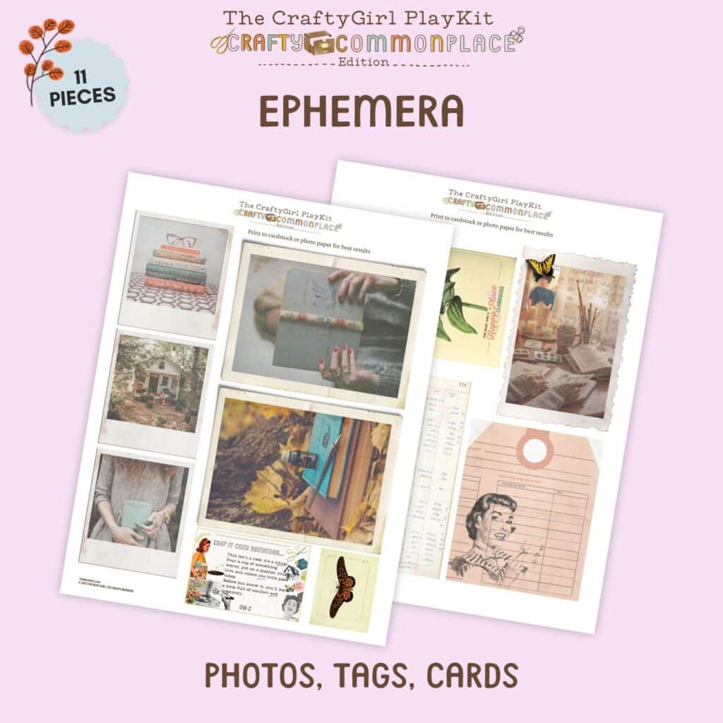 The Crafty Girl PlayKit: Crafty Commonplace Edition Bundle - The Reset Girl