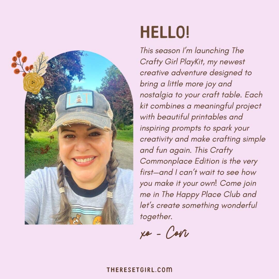The Crafty Girl PlayKit: Crafty Commonplace Edition Bundle - The Reset Girl